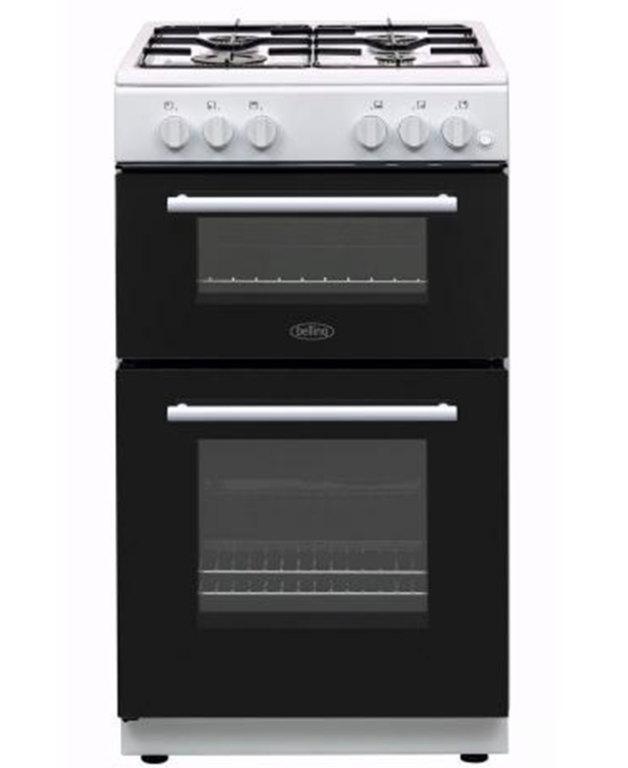 Belling Belling 50cm Double Oven Gas Cooker | White - BFSG51TCWHLPG ...