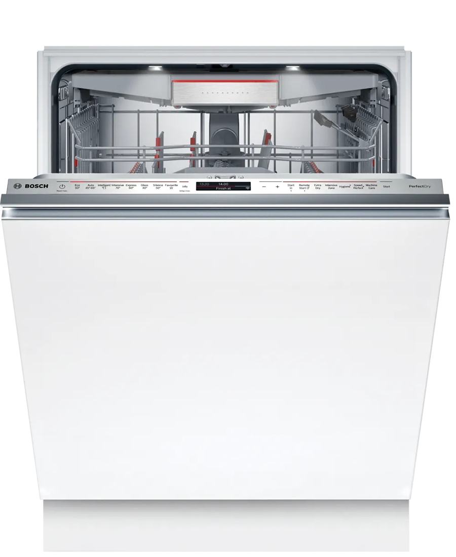 Bosch Bosch Series 8, 14 Place Integrated Dishwasher with Zeolith ...