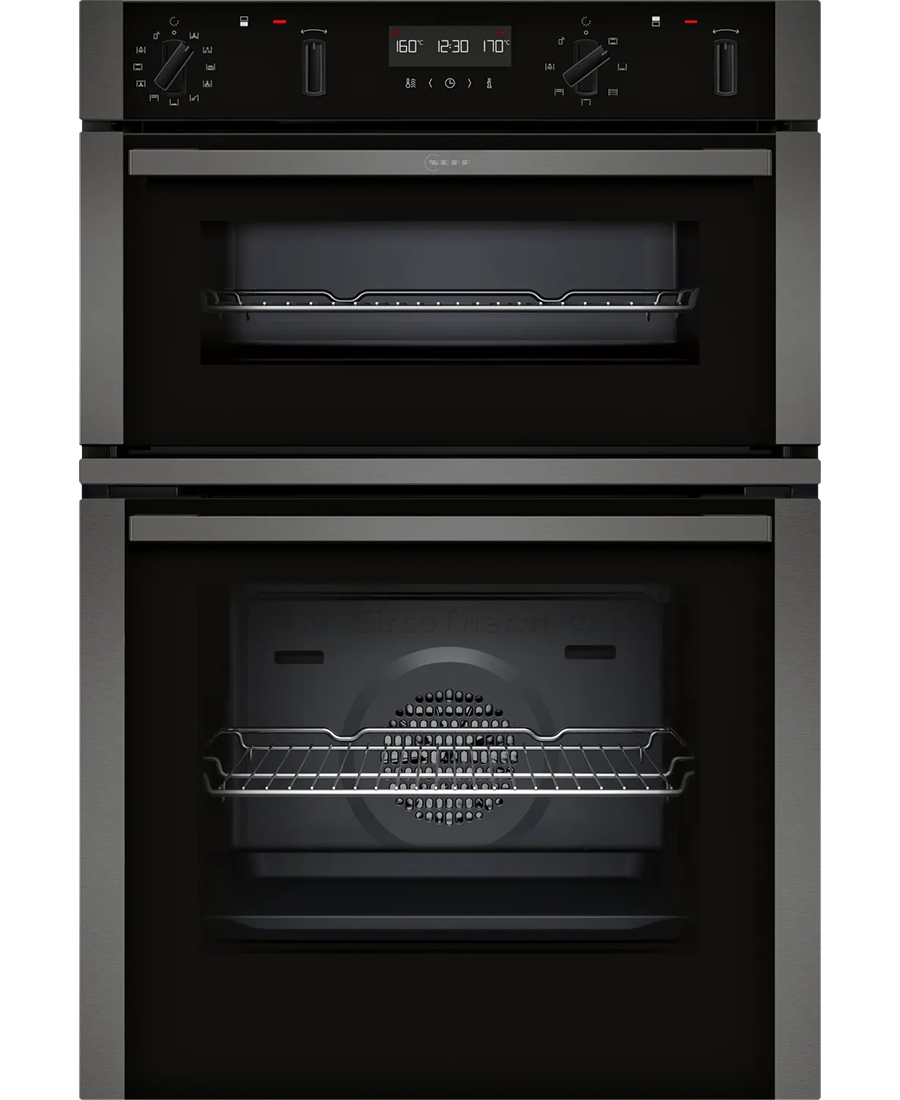 Neff Neff N 50 Built-in Double Oven with Dual Clean & CircoTherm ...