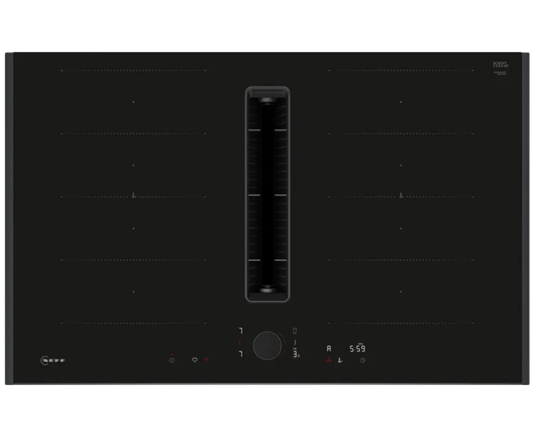 Neff Neff N70 80cm Induction Hob with Integrated Ventilation | Flush ...