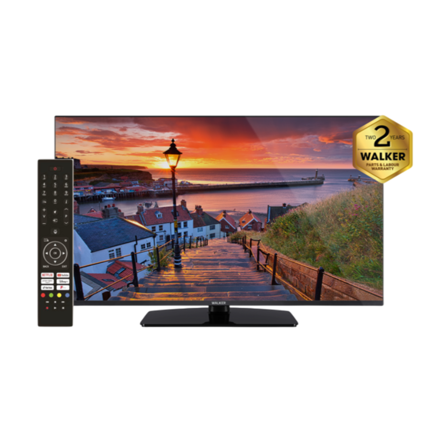 Walker 40 Inch S2K Full HD Smart TV with Satellite WPS2K40241