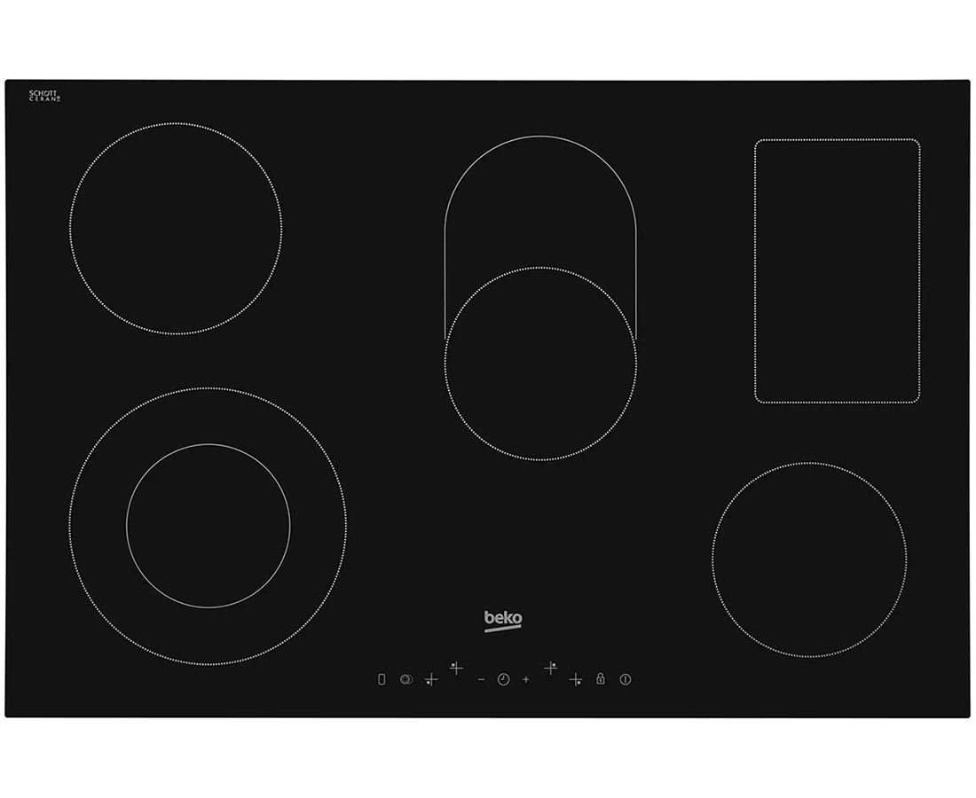Beko BEKO 80cm Built-In Ceramic Hob HIC85402T