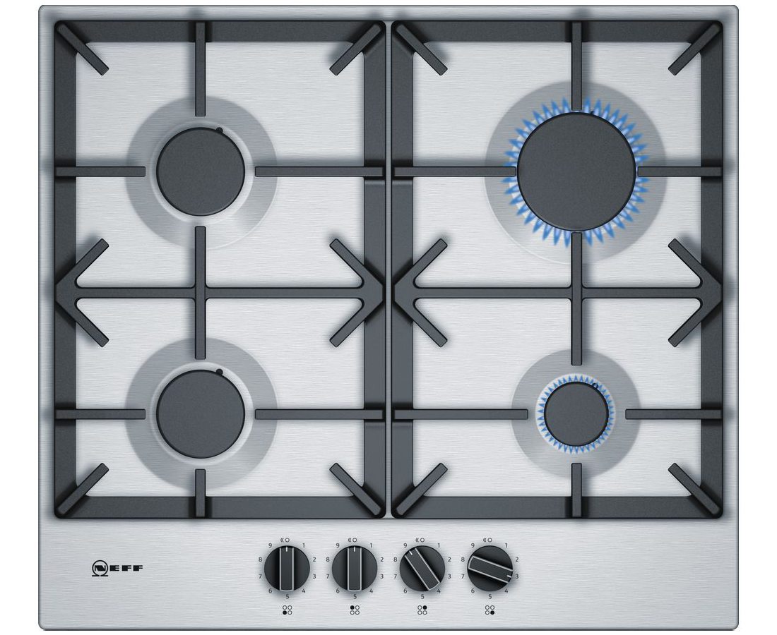 Neff N 70, 60cm Built-In Gas Hob T26DS49N0